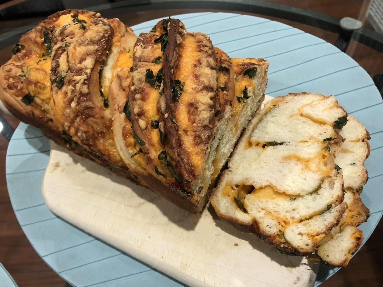 Cheese-Swirled Bread - World Cup of Yum